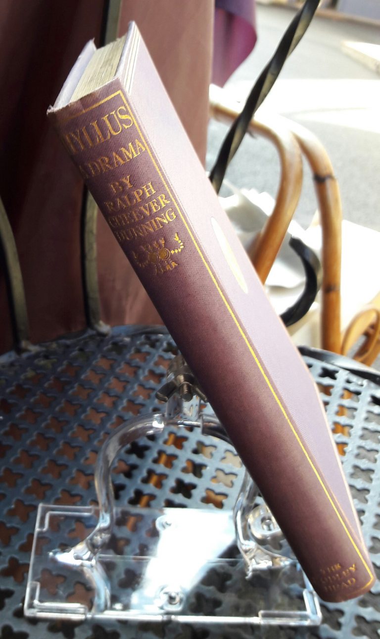 Livre rare : Ralph Cheever Dunning – Hyllus, a drama : De La Villette